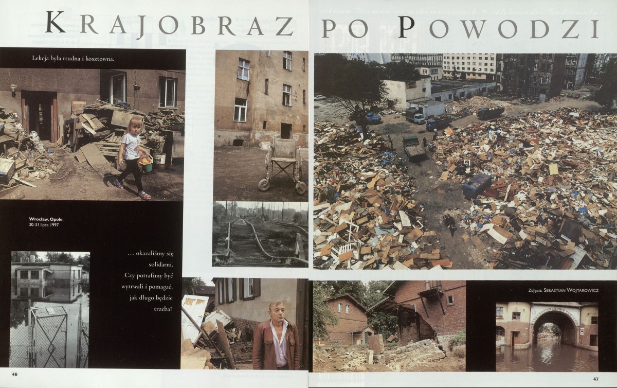 Krajobraz po powodzi: Wrocław, Opole (17 sierpnia 1997) - Archiwum ...